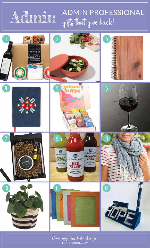 Admin Assistant Day Gifts the Give Back [2020 Edition] – That's Caring